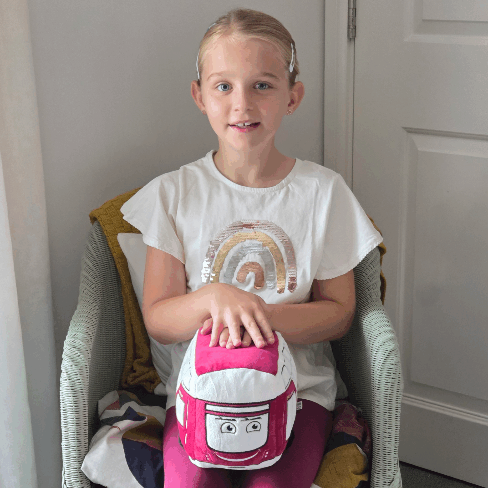 Buster the Bus Cuddly Toy - Lothian Buses