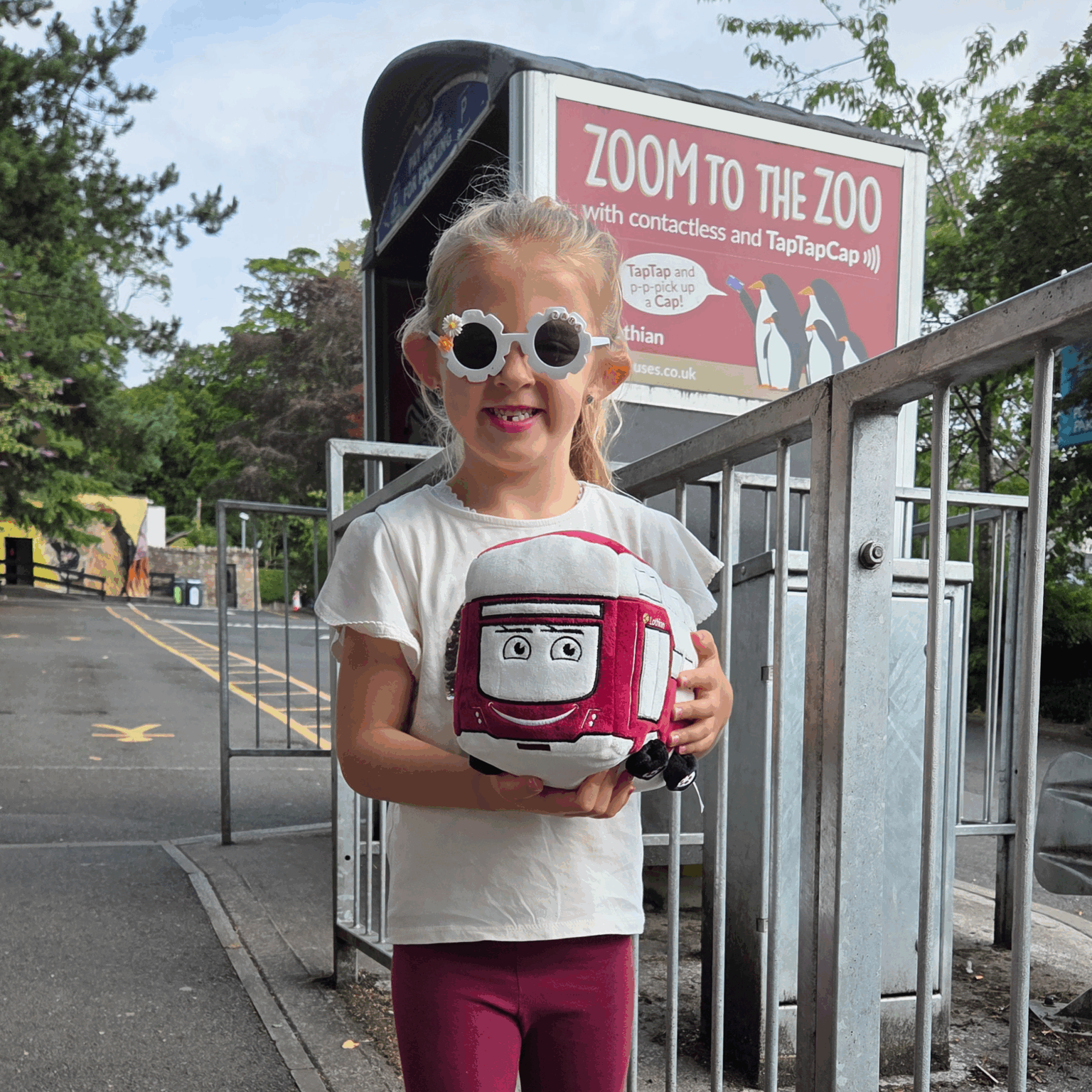 Buster the Bus Cuddly Toy - Lothian Buses