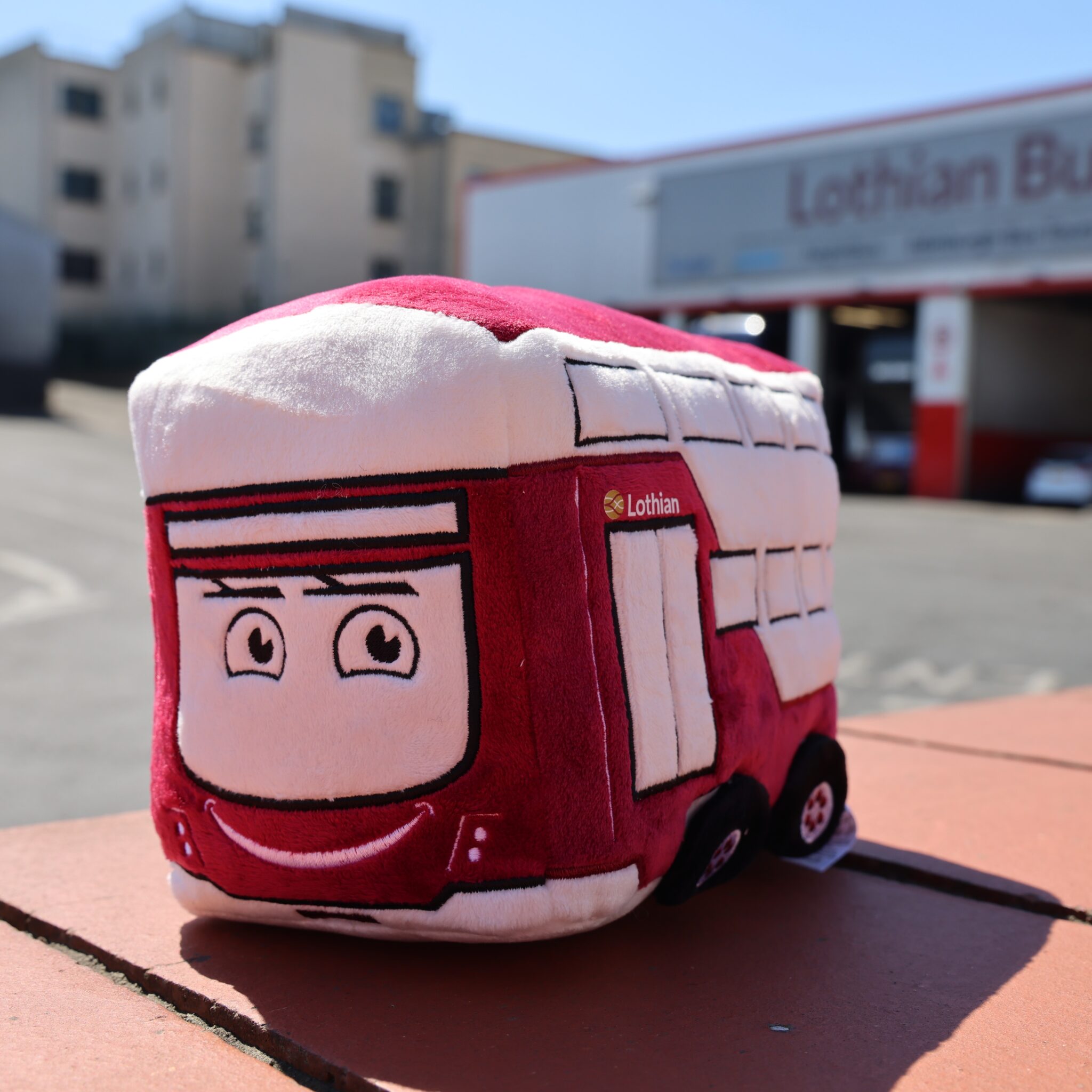 Buster the Bus Cuddly Toy - Lothian Buses