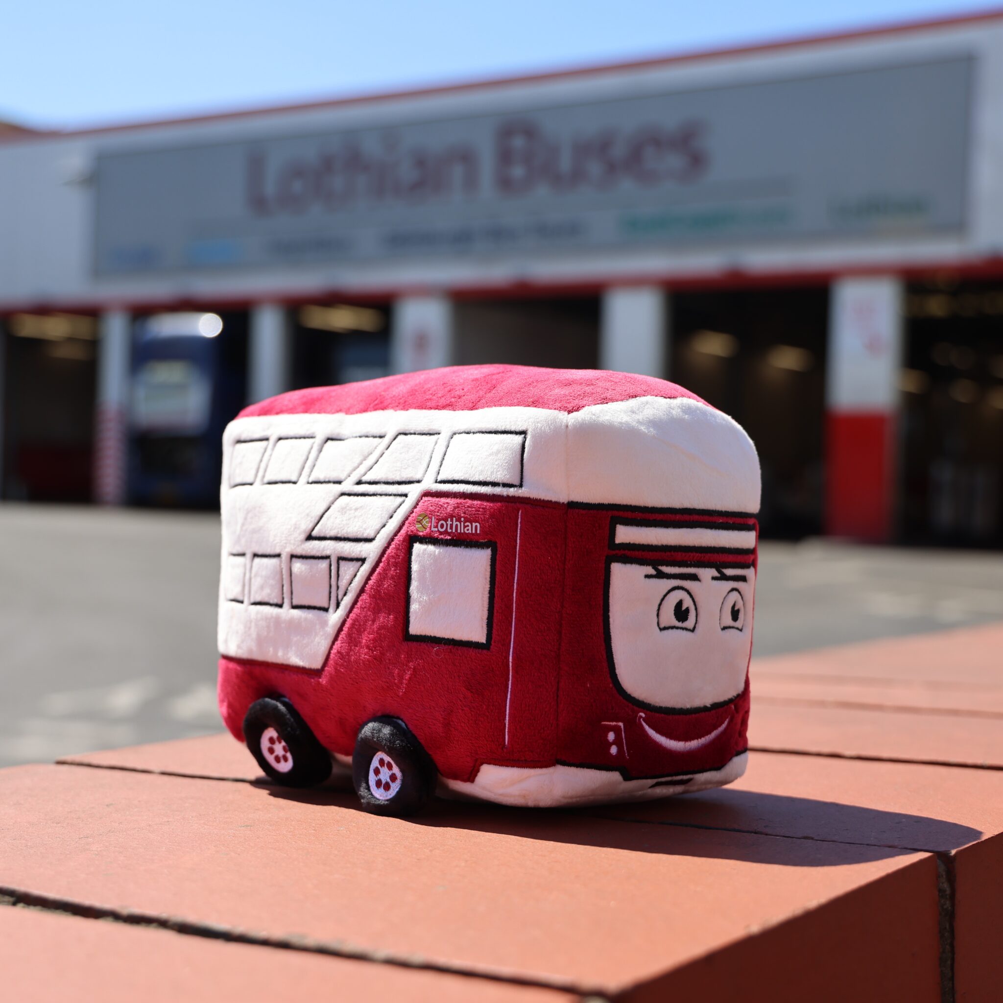 Buster the Bus Cuddly Toy - Lothian Buses